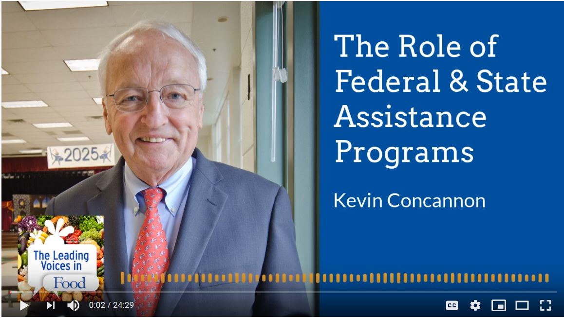 E5: Kevin Concannon on the Role of Federal & State Food Assistance ...