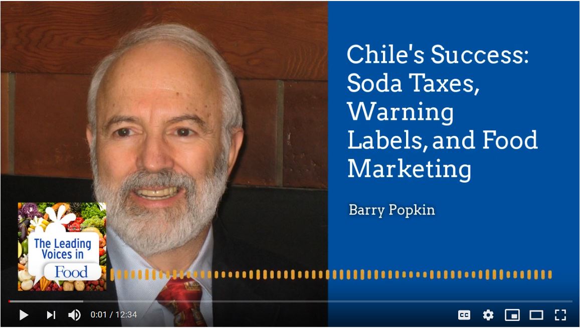 E44: Chile’s Health Strategy: Warning Labels, Soda Taxes, and Marketing ...